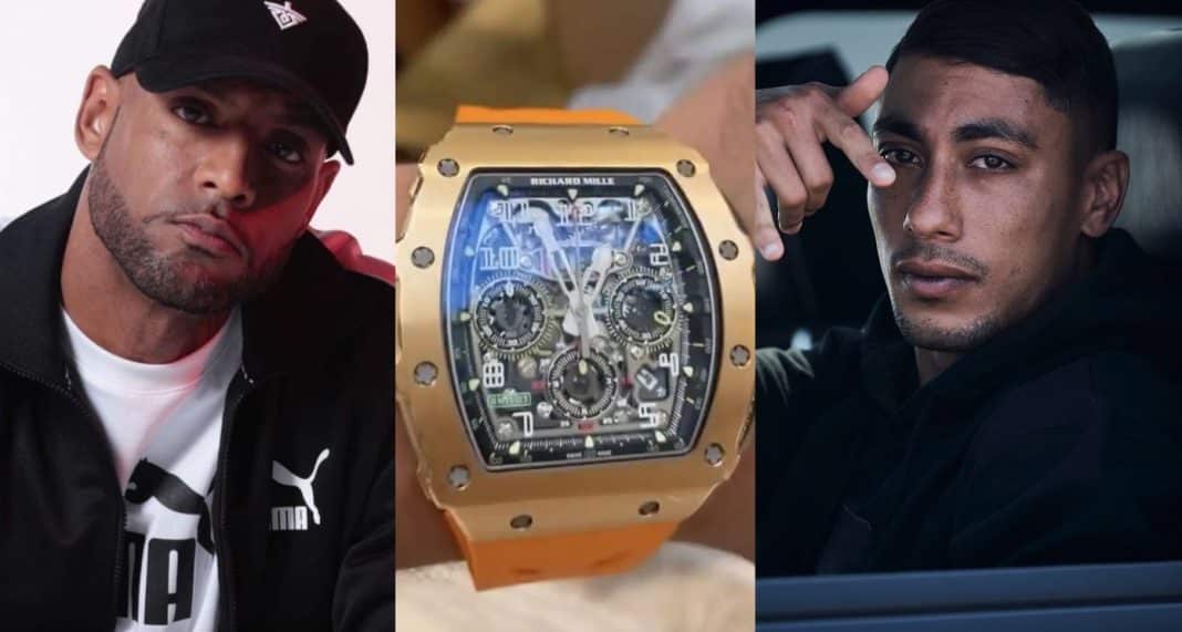 Booba démolit Maes avec sa montre Richard Mille à 300 000