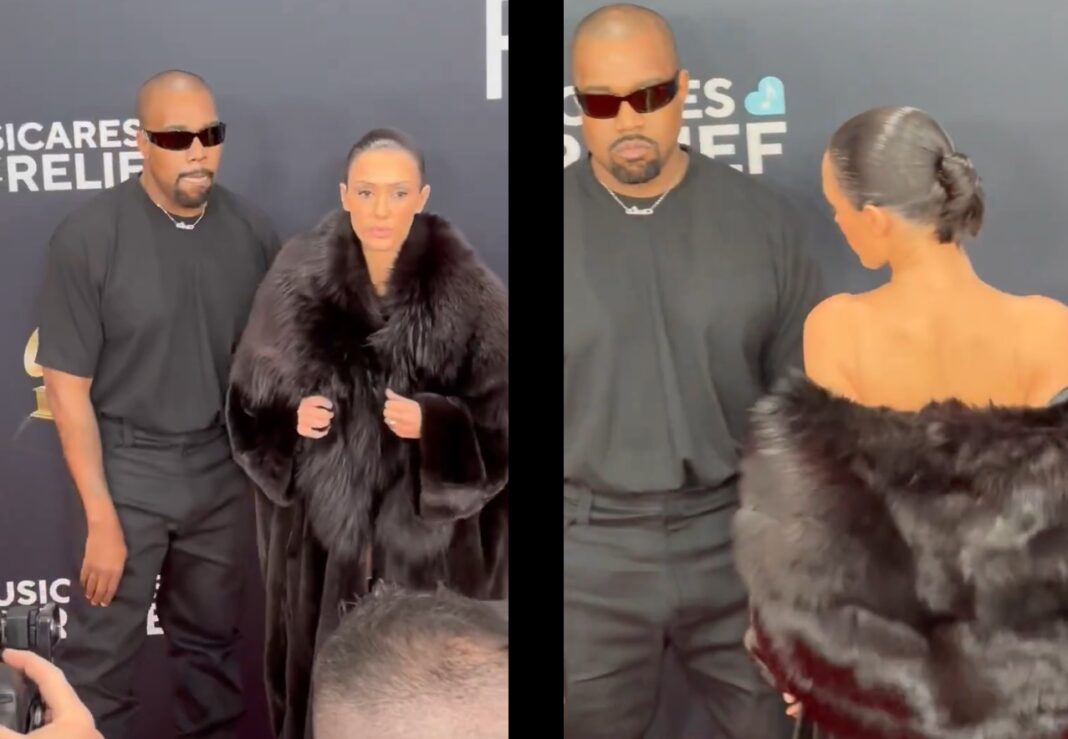 Bianca Censori révèle une tenue vraiment très osée aux Grammy Awards ...